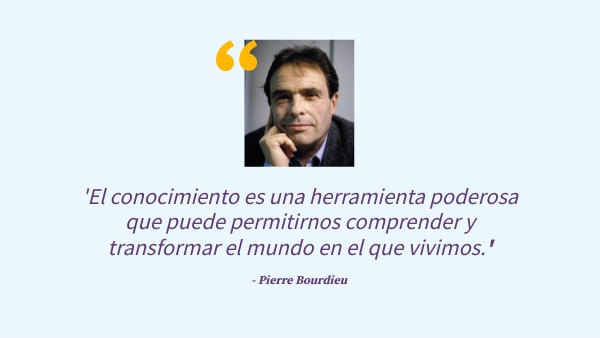 La sociología de la cultura de Pierre Bourdieu | Genially