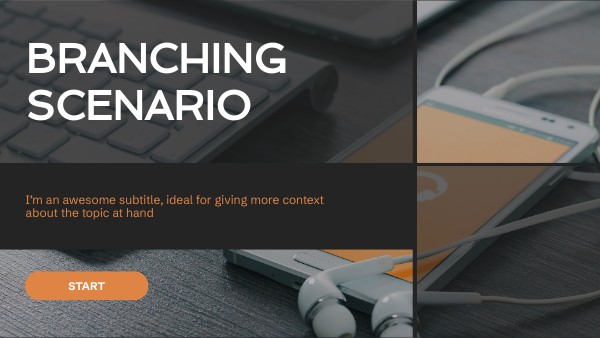 Branching scenario iii