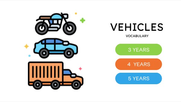 Vehicles Vocabulary