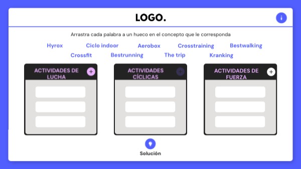 Clasificación por Tarjetas