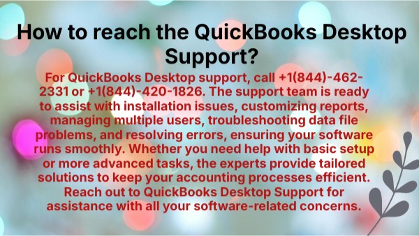 QuickBooks Desktop Support
