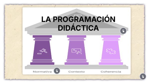 LA PROGRAMACIÓN DIDÁCTICA | Genially
