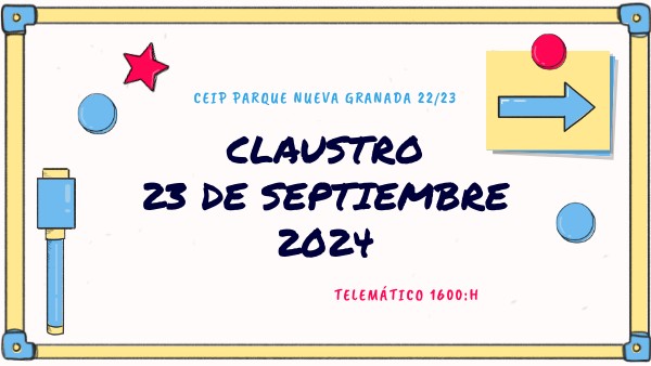 CLAUSTRO 23 SEPTIEMBRE 2024