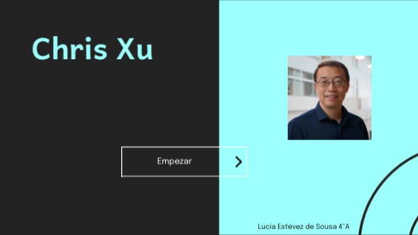 CHRIS XU EMPRENDEDOR