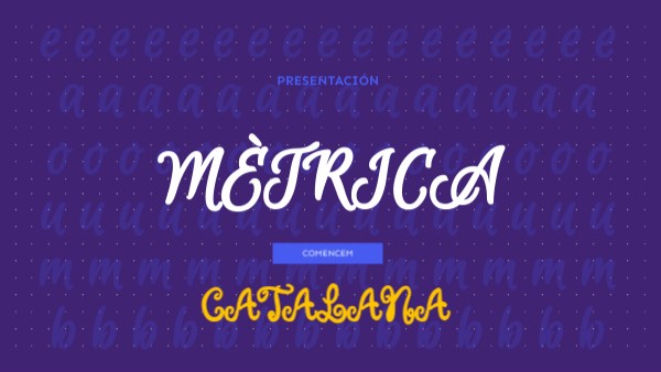 PRESENTACIÓN LETTERING