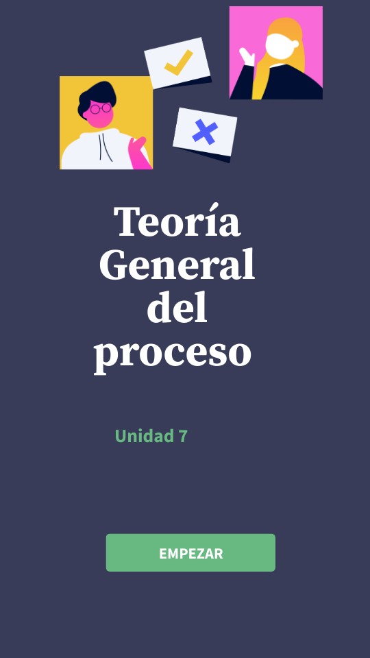 Teoría General del proceso