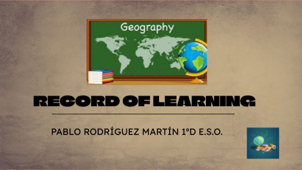 RECORD OF LEARNING