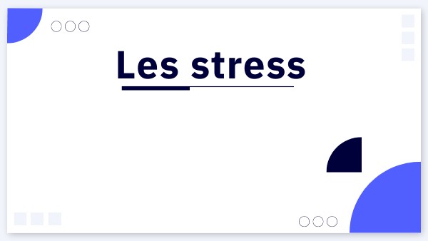 gestion du stress