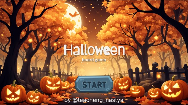 Halloween (board game) | by @teacheng_nastya | Genially