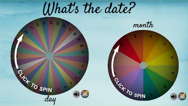 wheels what's the date | Genially