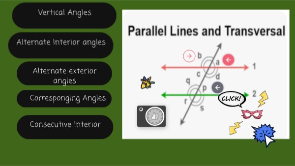 Parallel lines and transversals