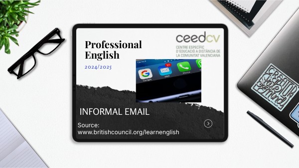 informal email | Genially