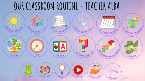 OUR CLASSROOM ROUTINE