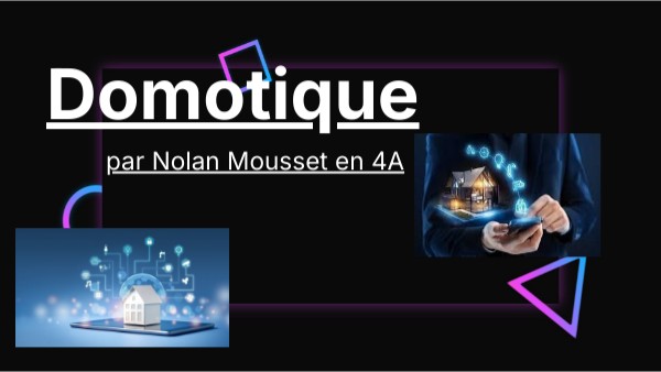 4A Mousset N Domotique | Genially