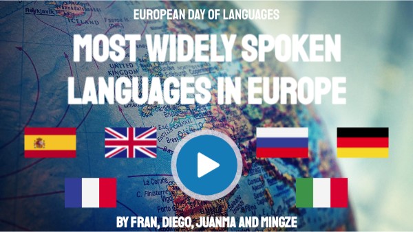 Most widely spoken languages in Europe