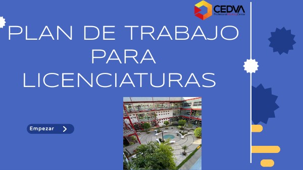 PLAN LICENCIATURAS | Genially