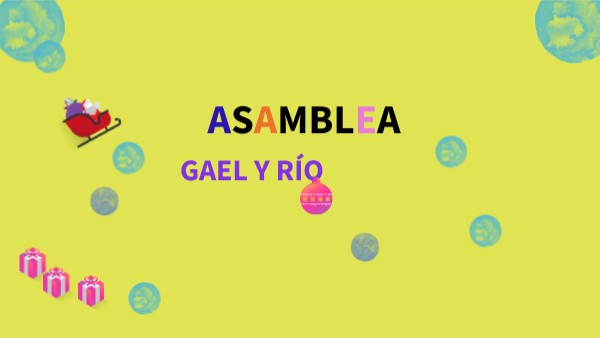 ASAMBLEA GAEL y RÍO