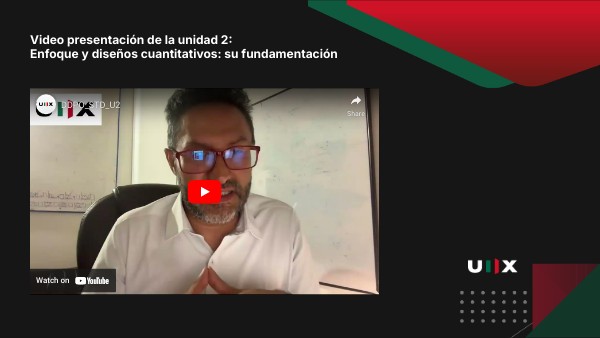 STD_U2_Enfoque y diseños cuantitativos: su fundamentación | Genially