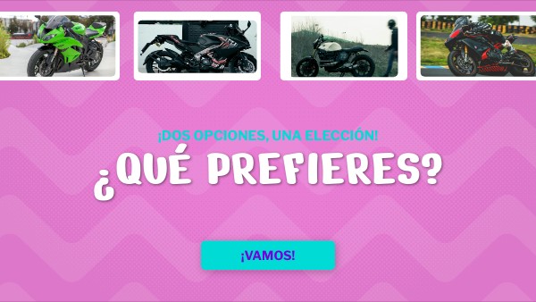 Juego qué prefieres
