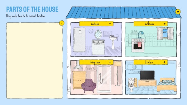 House Parts Game