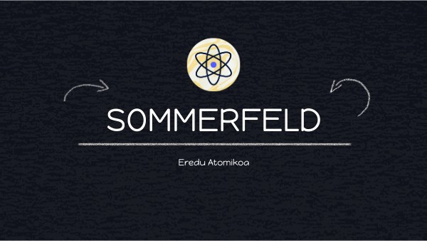 Arnold Sommerfeld (eredu atomikoa)