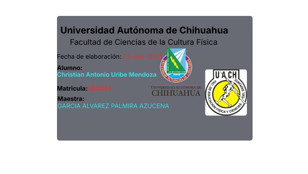 Mapa conceptual Chris Uribe