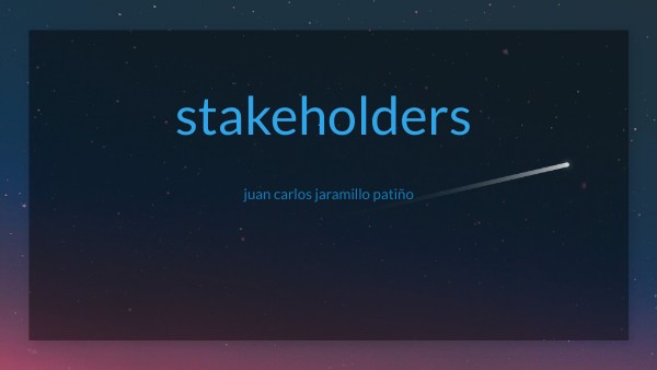 Presentación de juan carlos jaramillo patiño | Genially