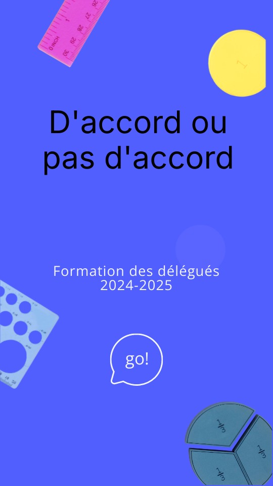 Jeu du d'accord/pas d'accord | Genially