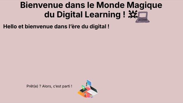 Les mots clés en Digital Learning | Genially