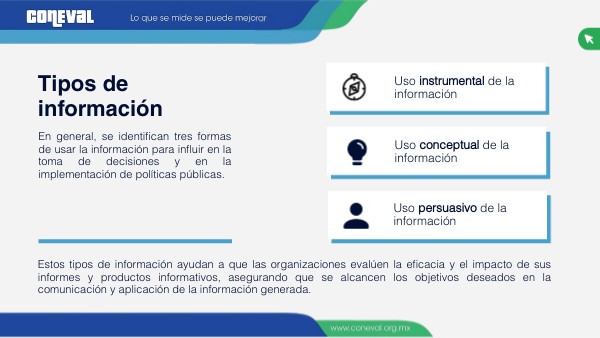 5.1 Tipos de información