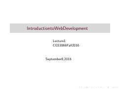 Introduction to Web Design | Genially