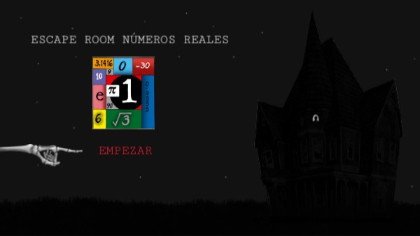 ESCAPE ROOM NÚMEROS REALES 4ºESO