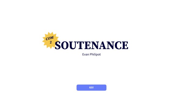 Soutenance | Genially