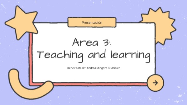 Teaching and Learning