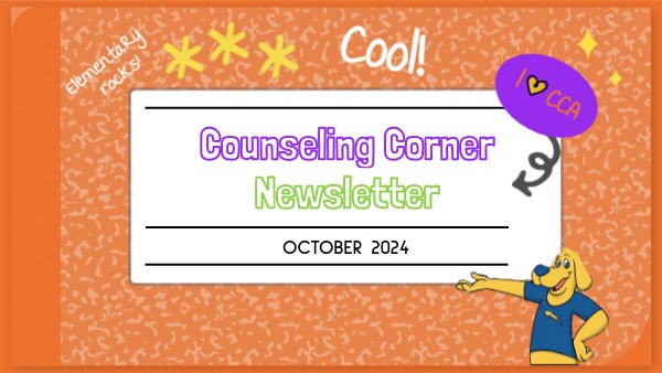 October - Counseling Corner Newsletter | Genially
