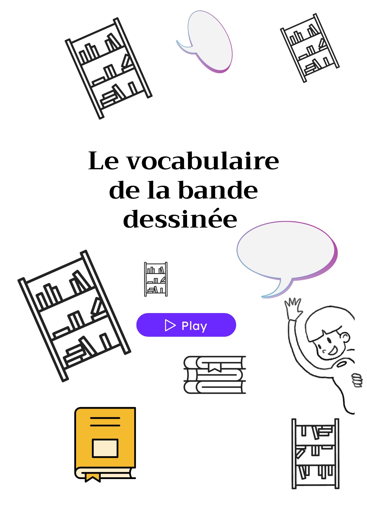 Le vocabulaire de la BD | Genially