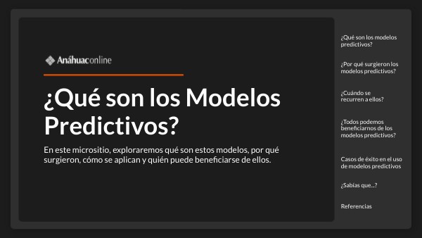 ¿Qué son los Modelos Predictivos? | Genially