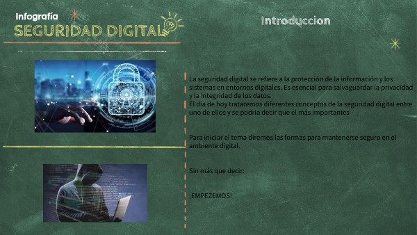 CARTEL DE SEGURIDAD DIGITAL | Genially