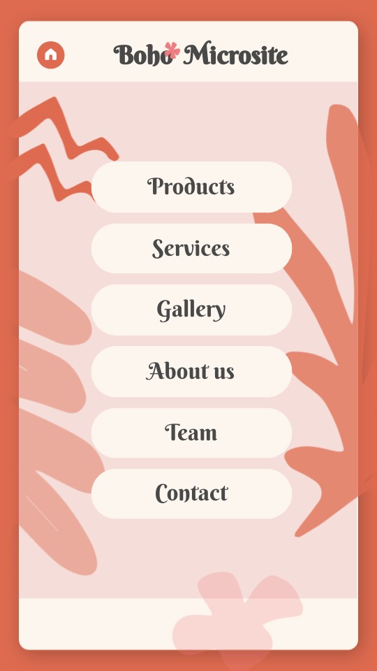 BOHO MICROSITE MOBILE