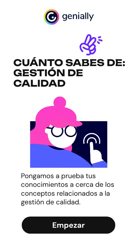 Juego gestión de calidad | Genially
