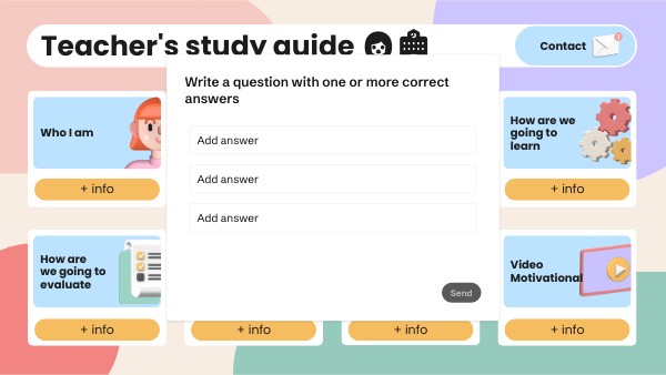 Teacher's study guide