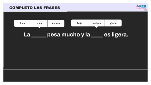 Completo las frases