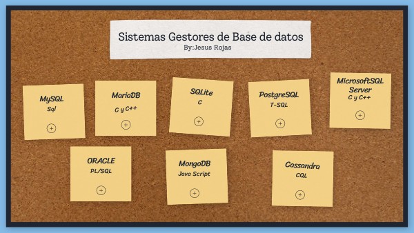 Infografia Sistemas Gestores de Base de Datos