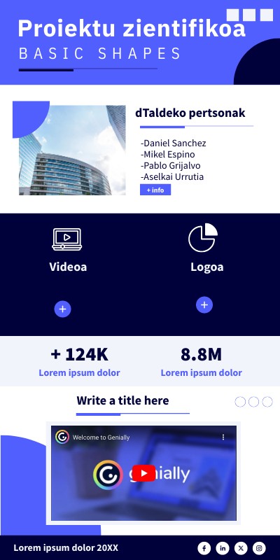 Basic Shapes Infographic | Genially