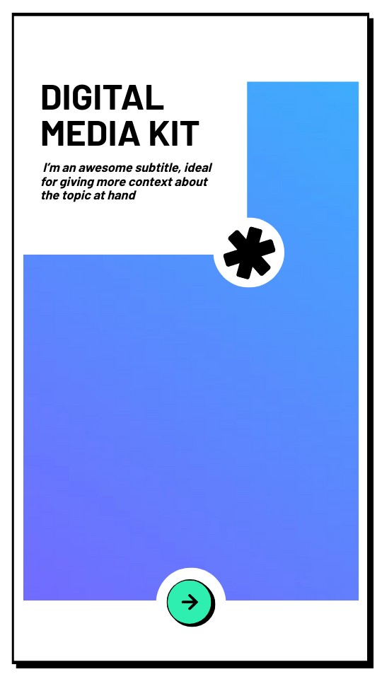 Kit média numérique mobile | Genially