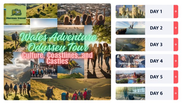 Wales Adventure Odyssey Tour: Culture, Coastlines, and Castles | Genially