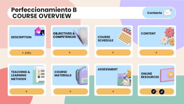 Perfeccionamiento B Course Overview