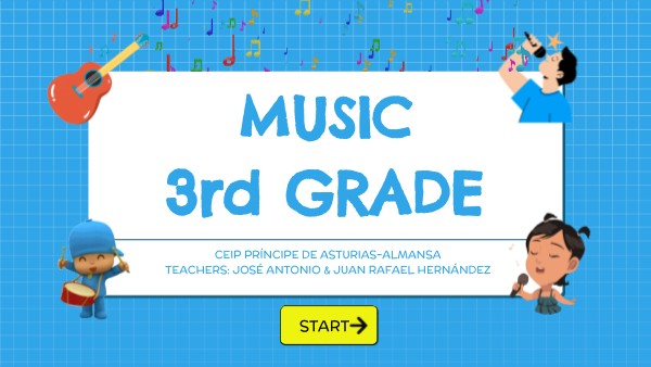 MUSIC 3rd GRADE | Genially