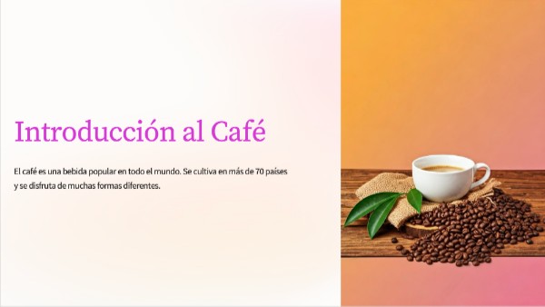 Introducción al Café | Genially