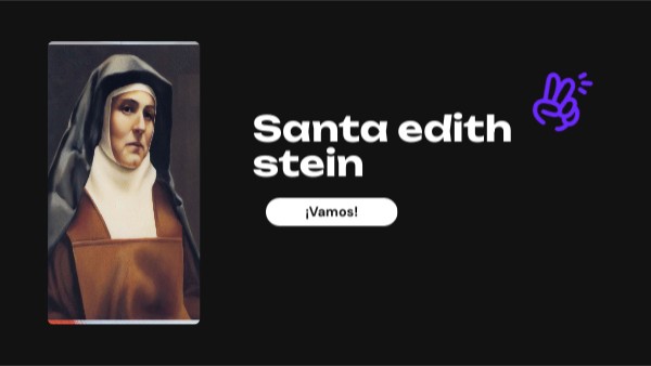 Presentación edith stein